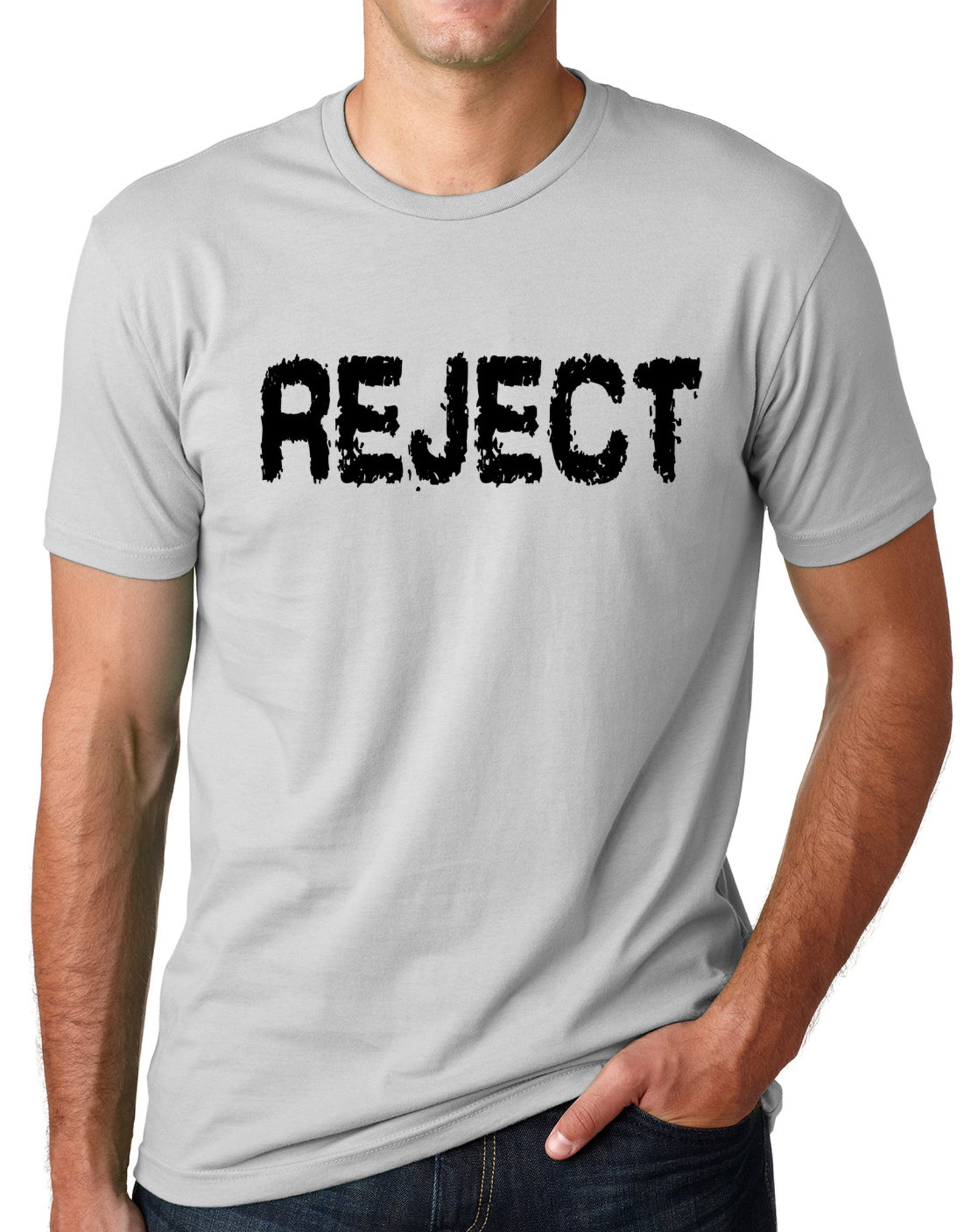Reject T-shirt, Funny Humor Tee, Gift for Men - Etsy