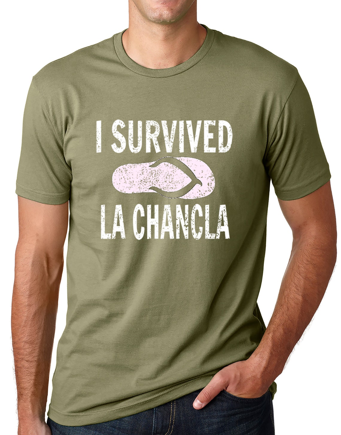 I Survived La Chancla T-shirt: Funny Mexican Mom Humor Tee - Etsy