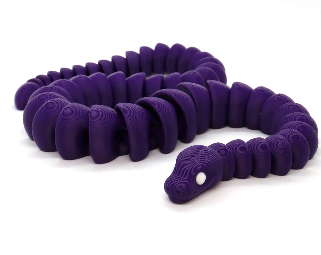Purple Snake Wiggle Friend - Etsy