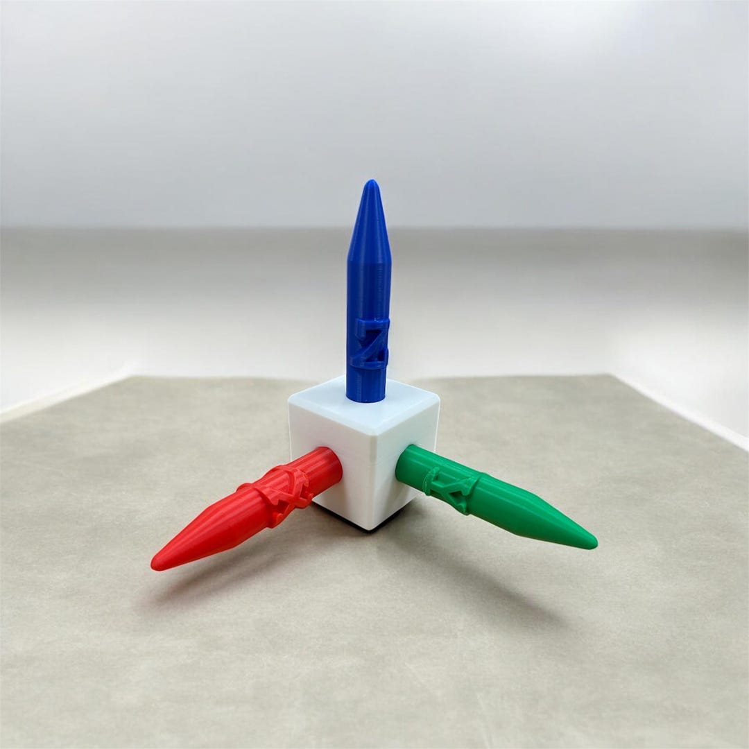 Cartesian Coordinate System Model | Kids STEM Learning Tool | CNC & 3D ...