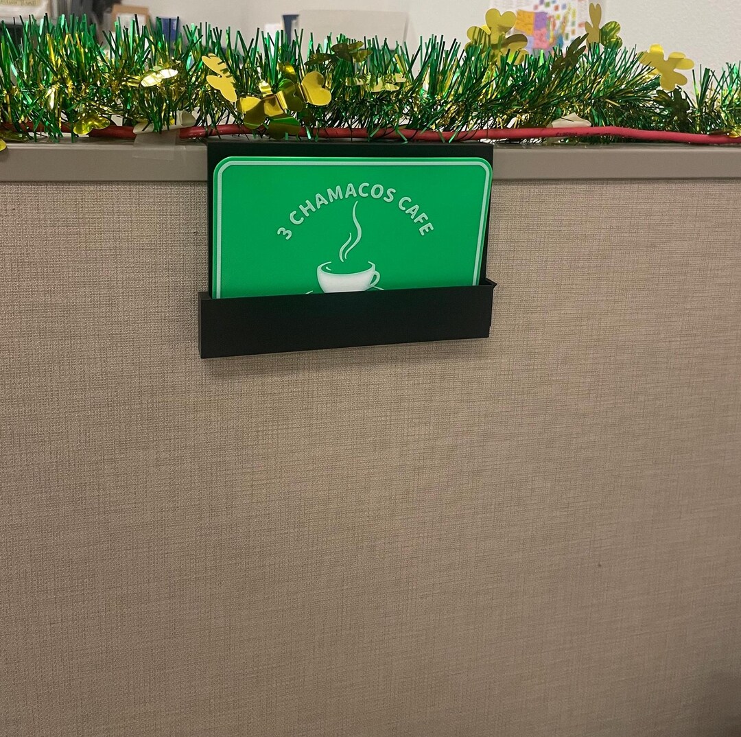 Cubicle Mini Sign Holder for Office Fun! Perfect Office Decoration ...