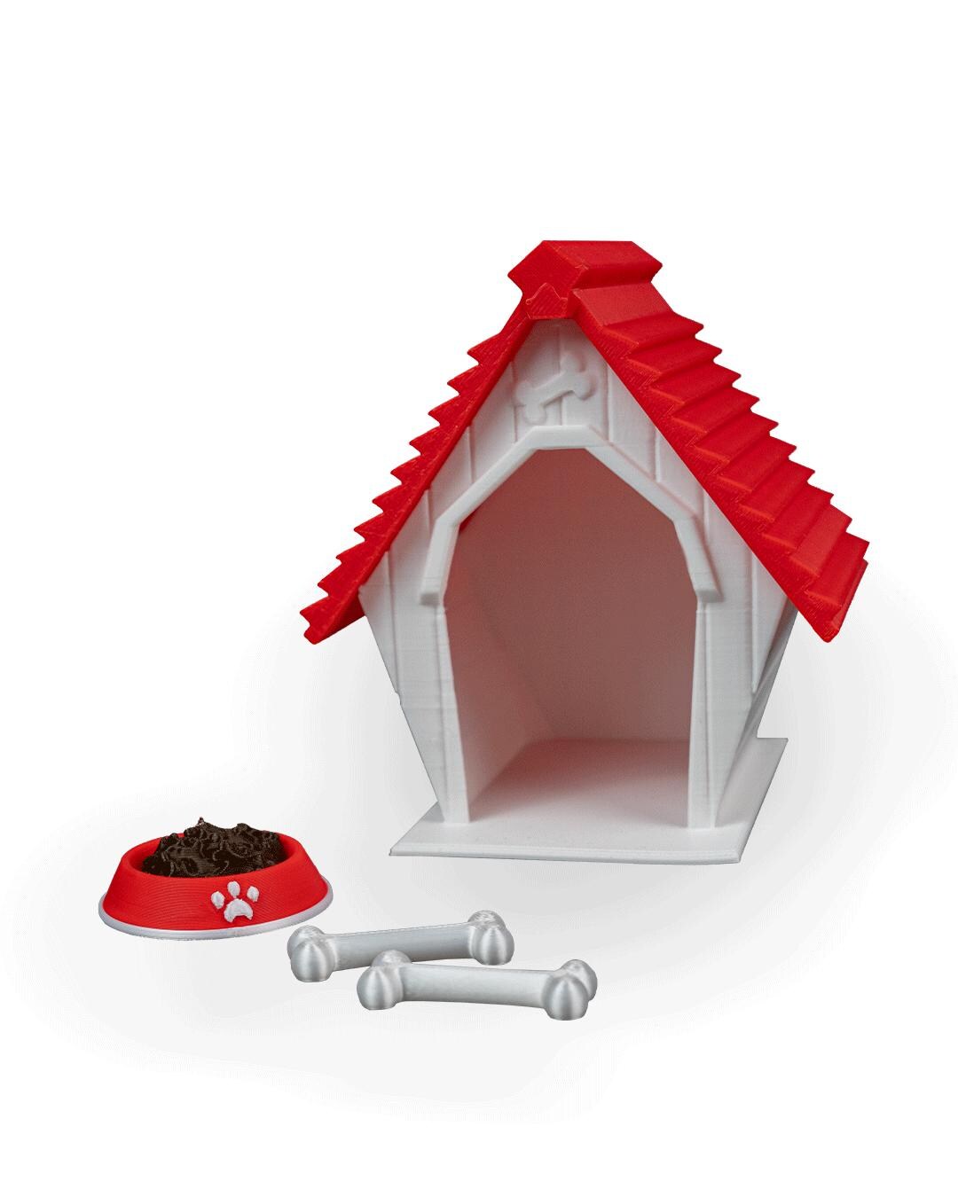 Dog House Red, White Props Fun for Kids and Adults - Etsy