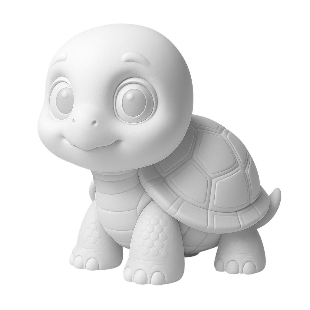 Turtle 3D Print Turtle Kit—fun Art Crafts Project for Kids! Best Gift ...
