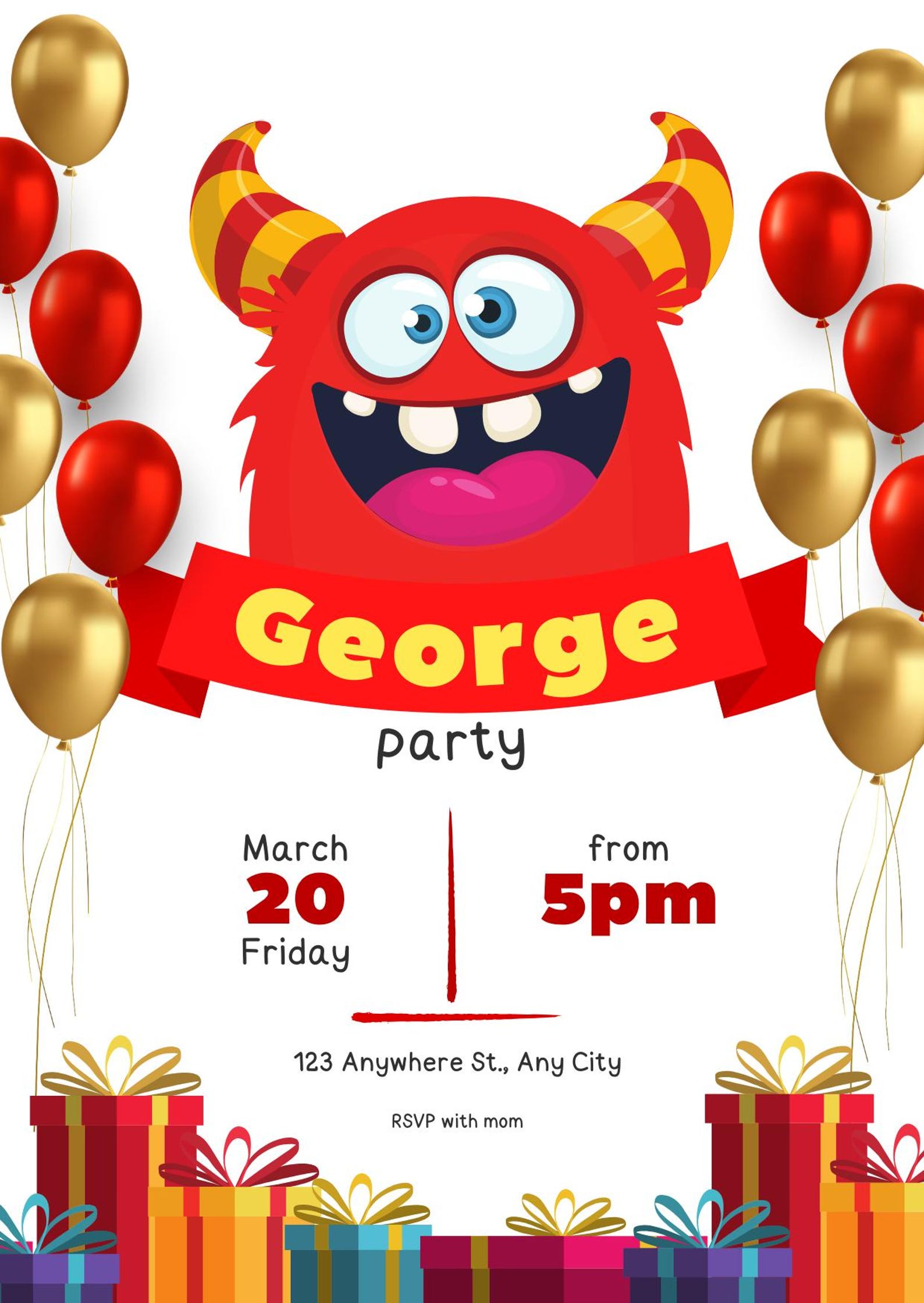 Digital Invitations - Etsy