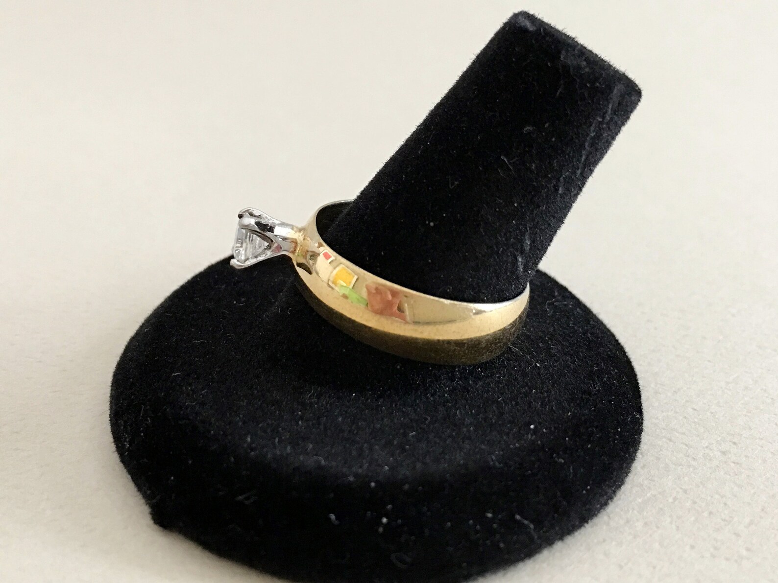 Fake Engagement Ring Vintage Jewelry Vintage Ring - Etsy