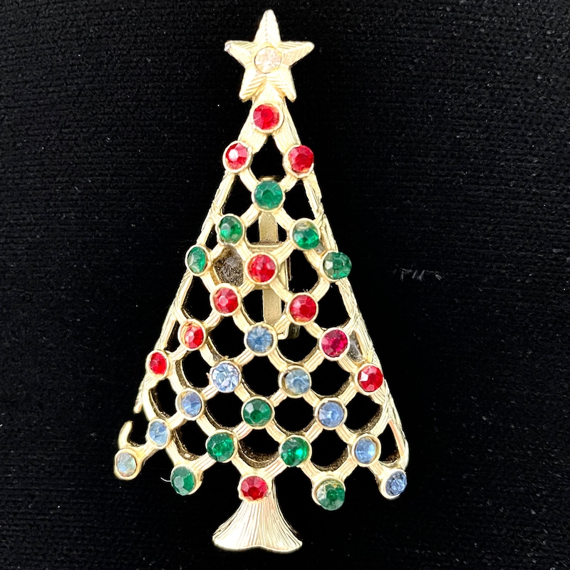 Christmas Tree Pin - Etsy