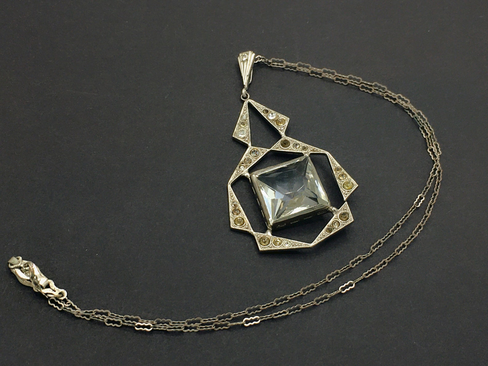 Art Deco Necklace Antique Jewelry Art Deco Jewelry Vintage - Etsy