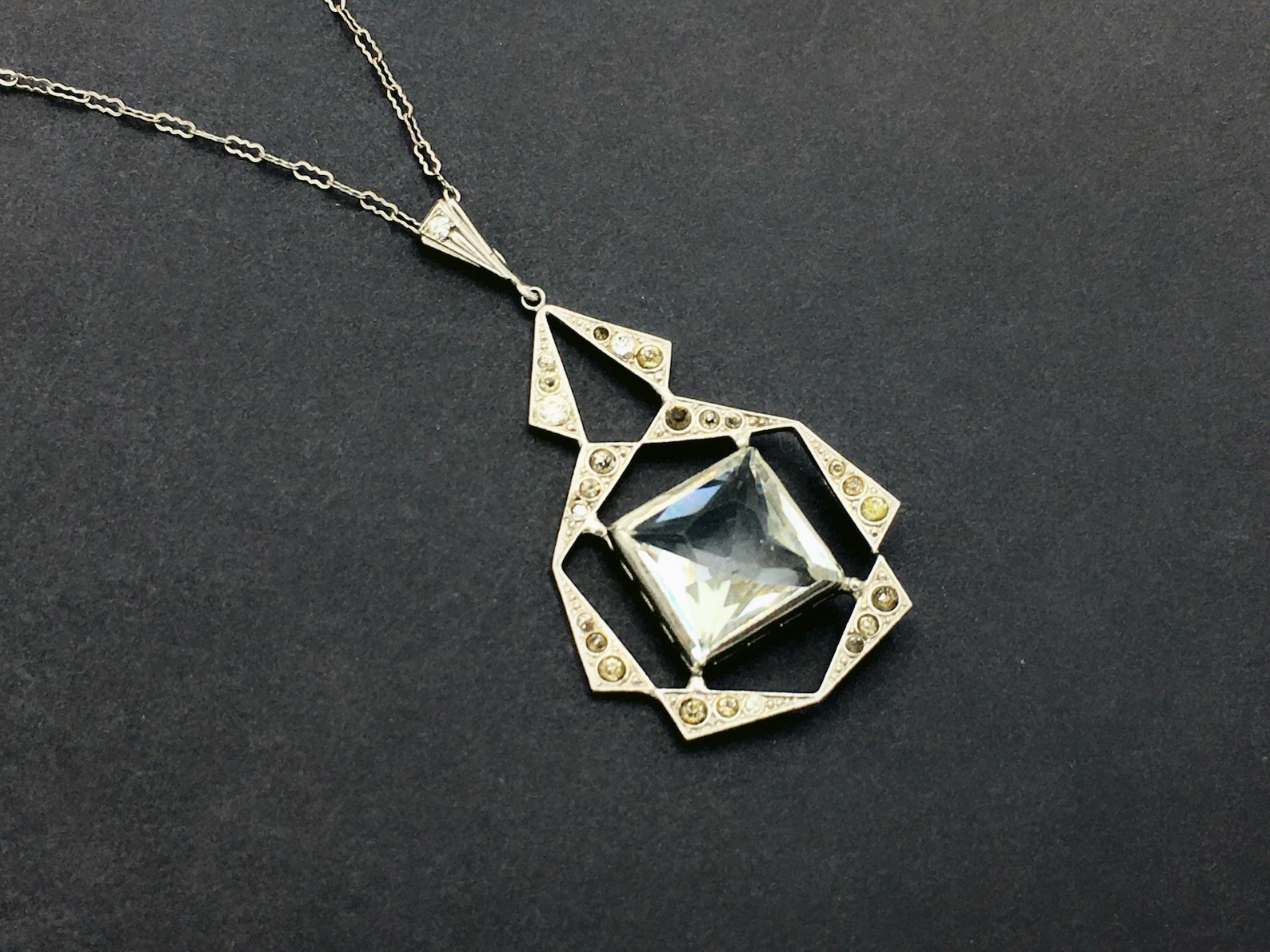 Art Deco Necklace Antique Jewelry Art Deco Jewelry Vintage | Etsy