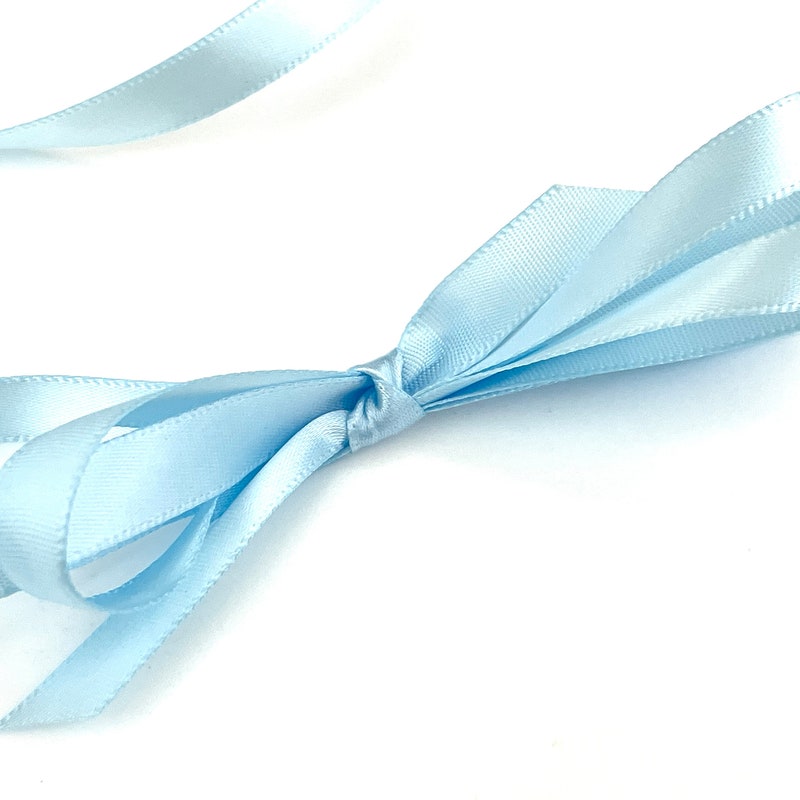Aqua Satin Ribbon - Etsy