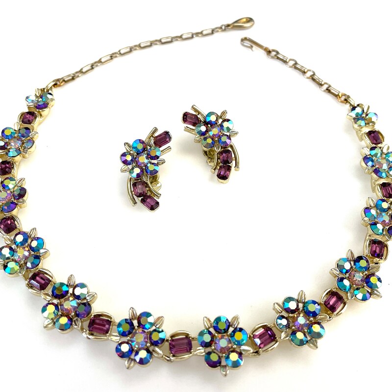 Vintage Jewelry Set - Etsy