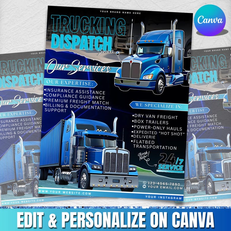 Dispatch Freight Flyer - Etsy