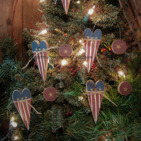 Primitive Flag - Etsy