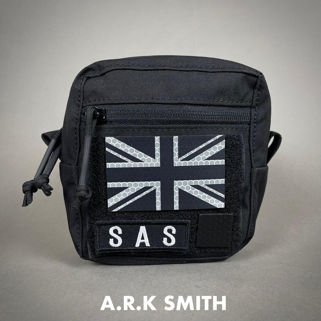 Tactical Admin Pouch W/patches Ghost Nightwar - Etsy