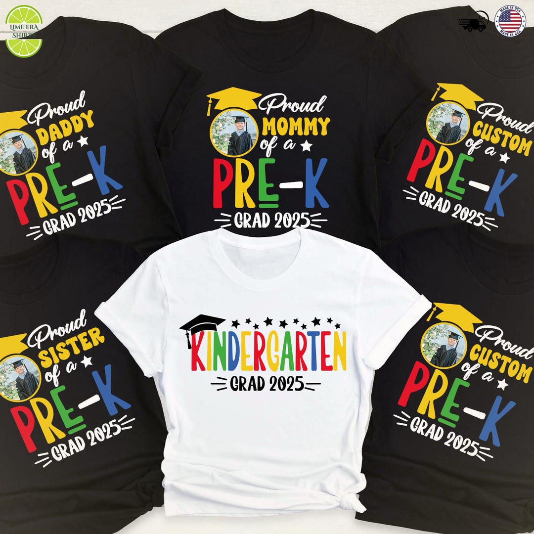Custom 2025 Pre-k Graduation Shirt: Proud Family Matching - Etsy