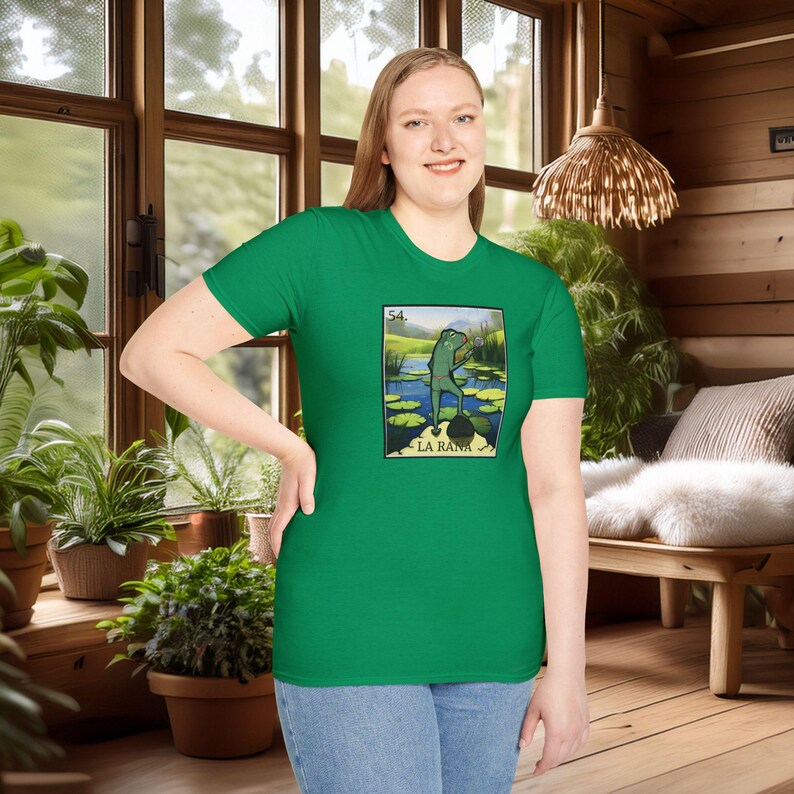Loteria: La Rana Mexican Tshirt, Funny Frog Shirt, 5 De Mayo Top ...