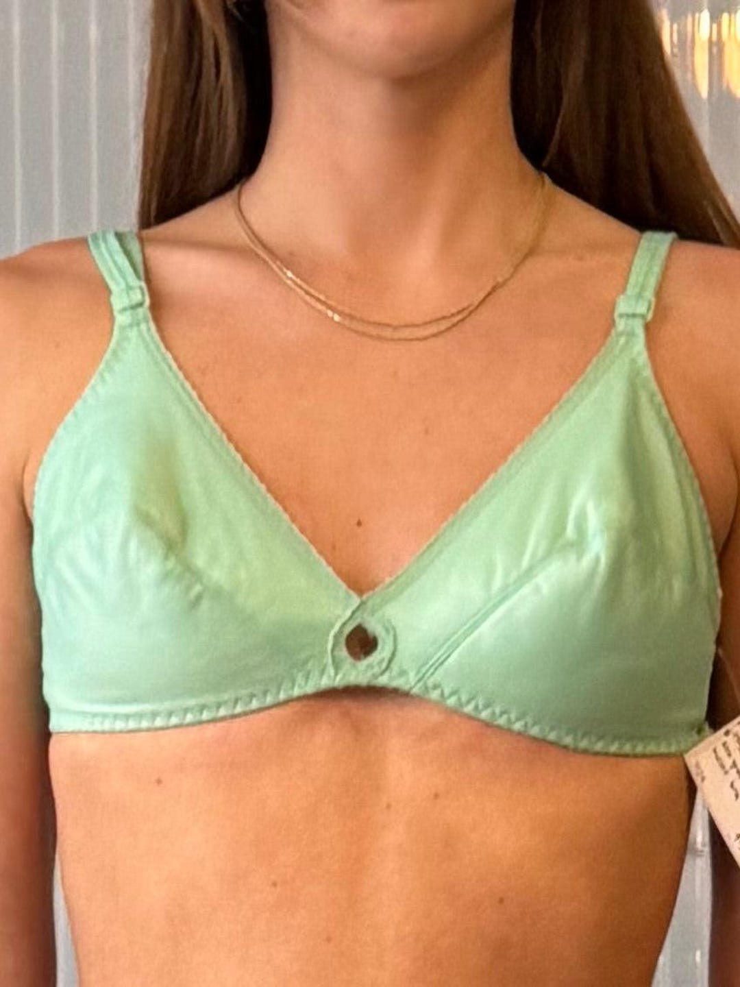 1950s Lerner Shops Mint Blue Bullet Bra - Etsy