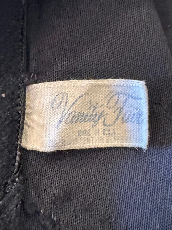 1960s Vanity Fair Black Shapewear Shorts - Gem