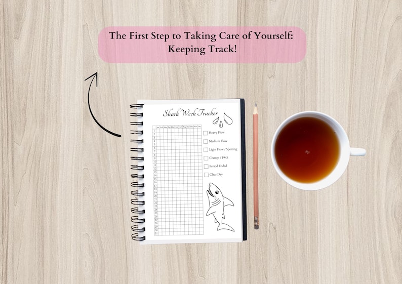 Shark Week Tracker | 2026 Period - Ovulation Tracker | Yearly Period ...