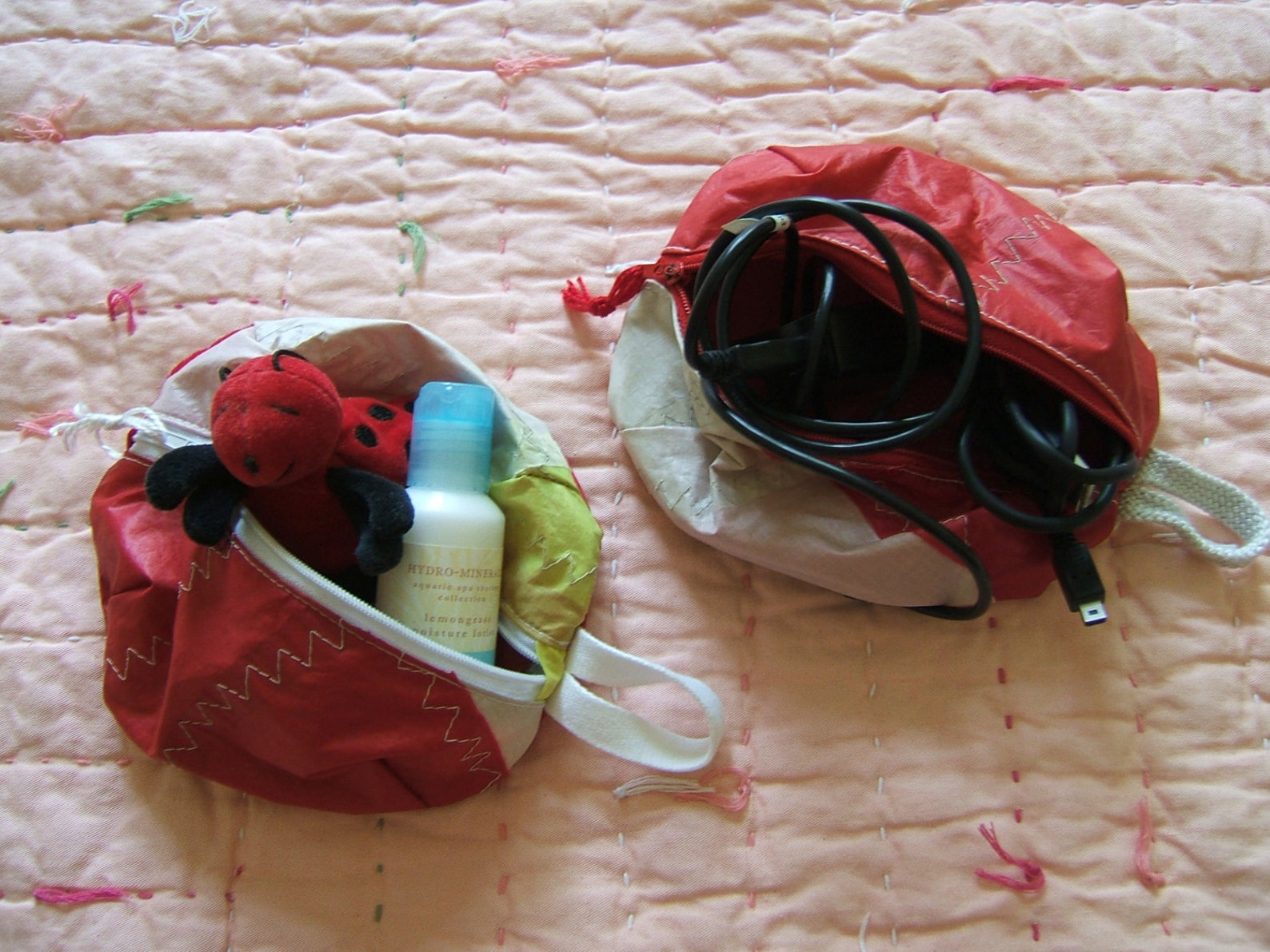 Medium Turtle Bag With Zipper Made From Recycled Sail Material - Etsy