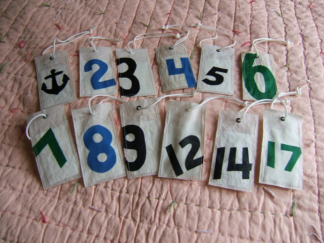 Recycled Sail Luggage Tag - Etsy