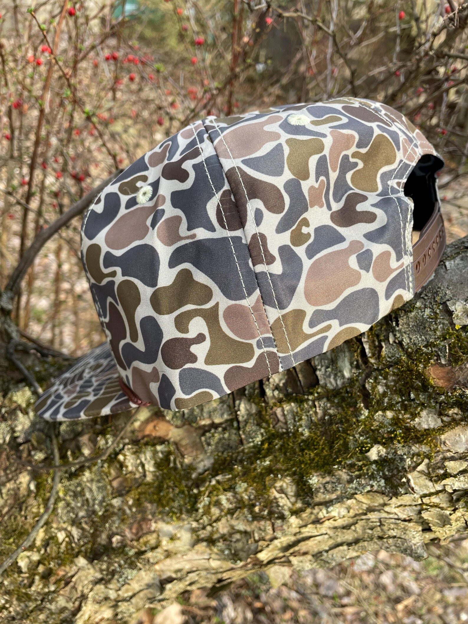 BBHC Pheasant Swamp Camo Flat Brim Snapback Hat - Etsy