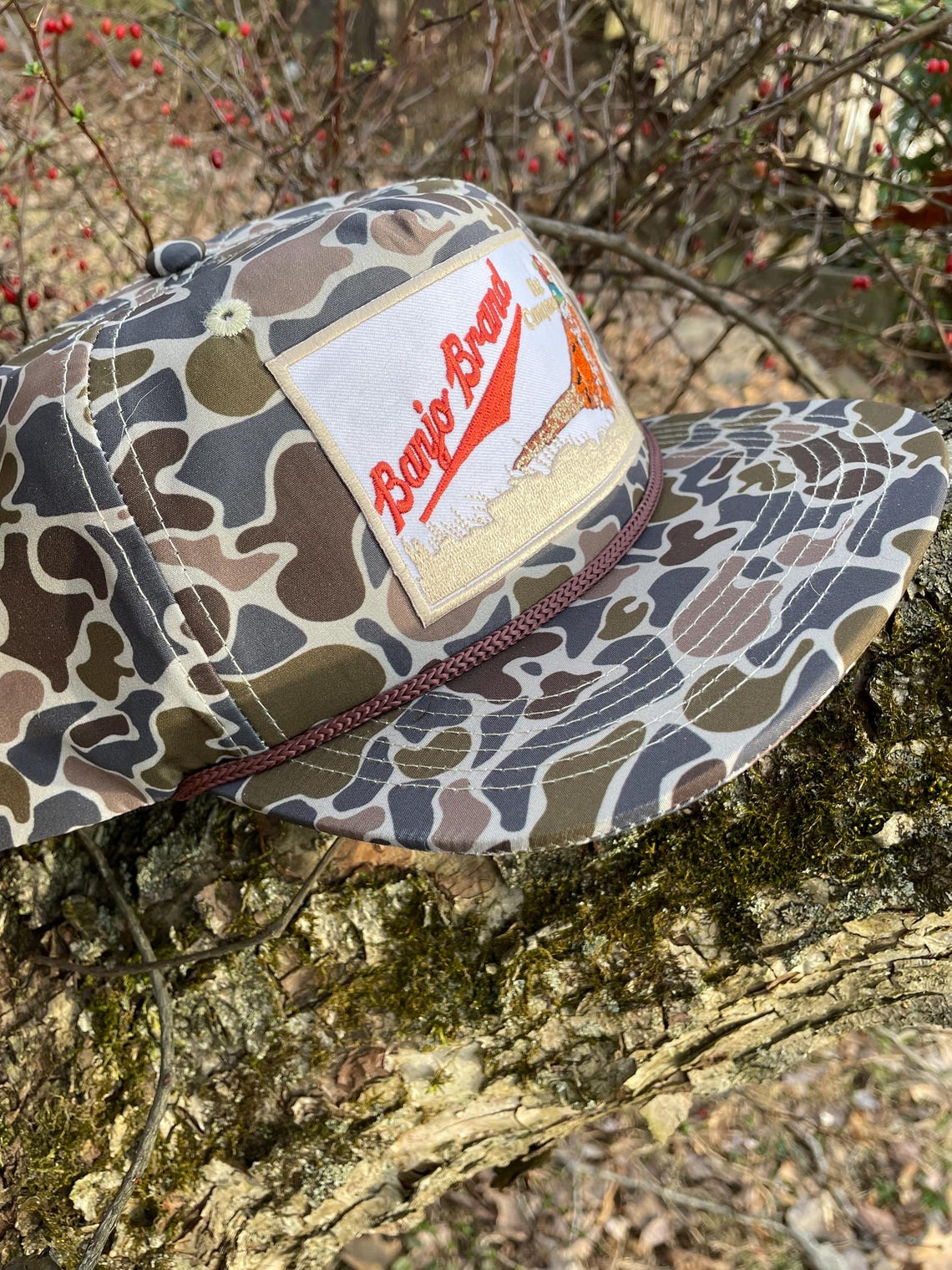 BBHC Pheasant Swamp Camo Flat Brim Snapback Hat - Etsy