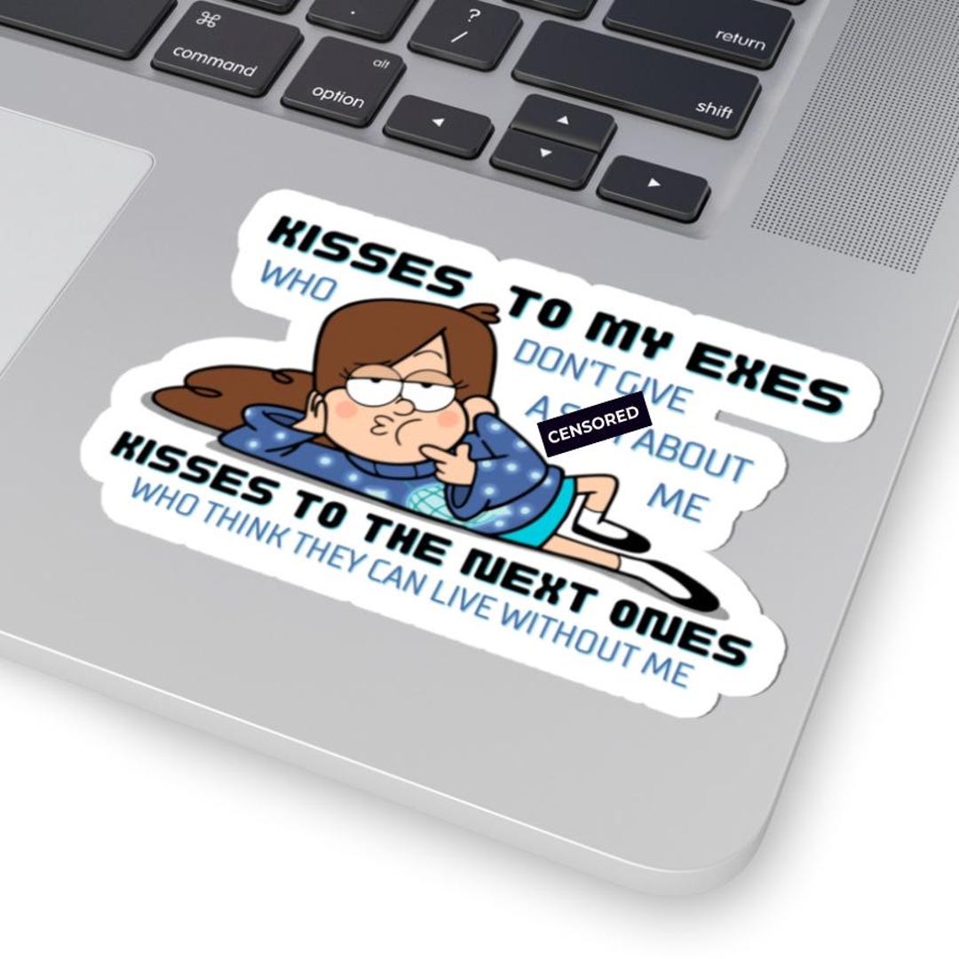 Mabel Pines Exes Sticker | Tate Mcrae Fan | Cute Gravity Falls Twins ...