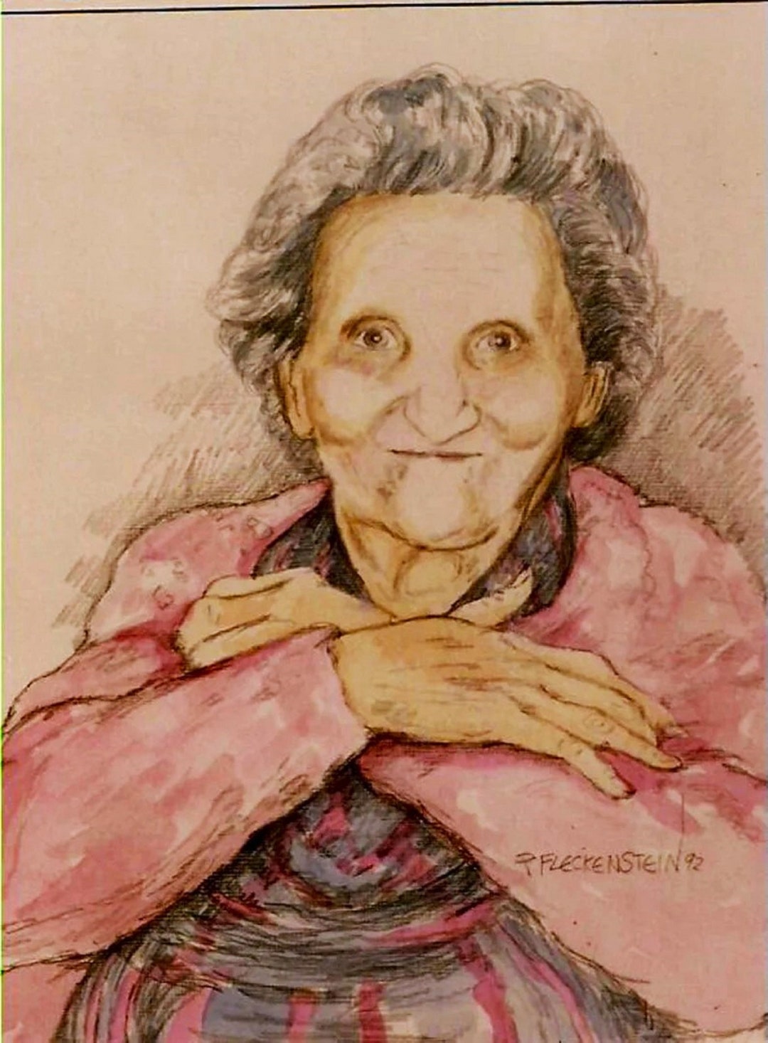 HAND PAINTED Original Custom Portrait, Personalized Likeness From Photo ...