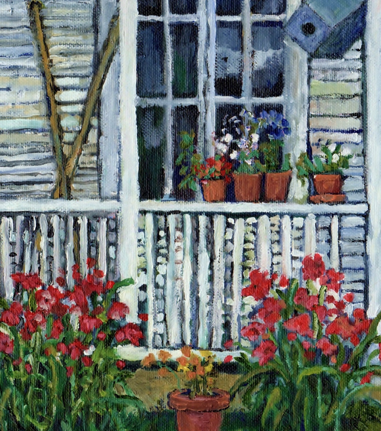 Amish Farmhouse Giclee Fine Art Print, Amish Children, Rustic Country ...