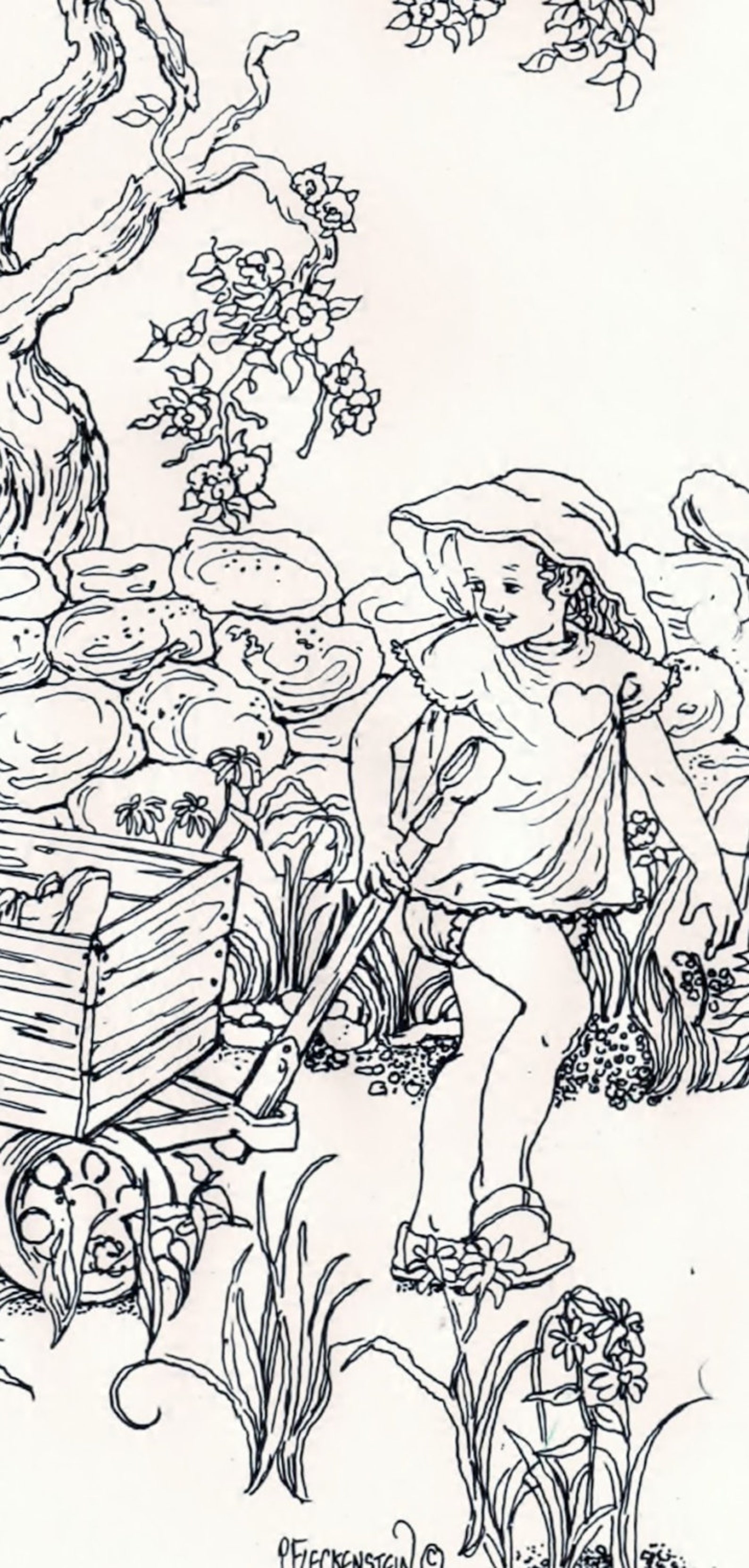 Instant COLORING PAGE to Download and Print - Nostalgic Childhood ...