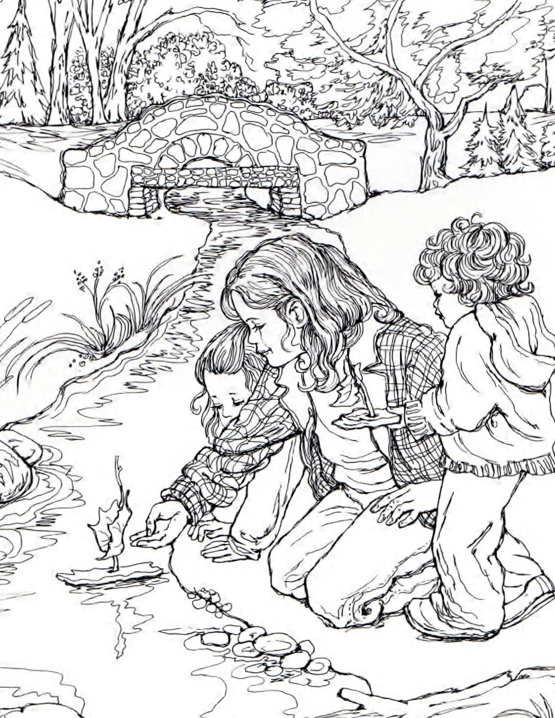 Renoir Printable Coloring Pages