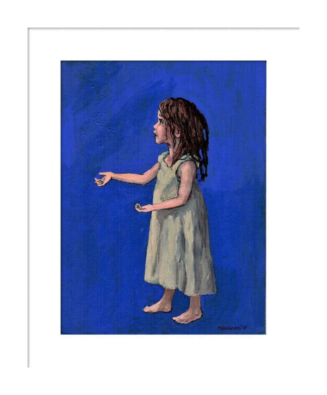 Little Girl Portrait INSTANT PRINT- Waiflike Child Printable Download ...