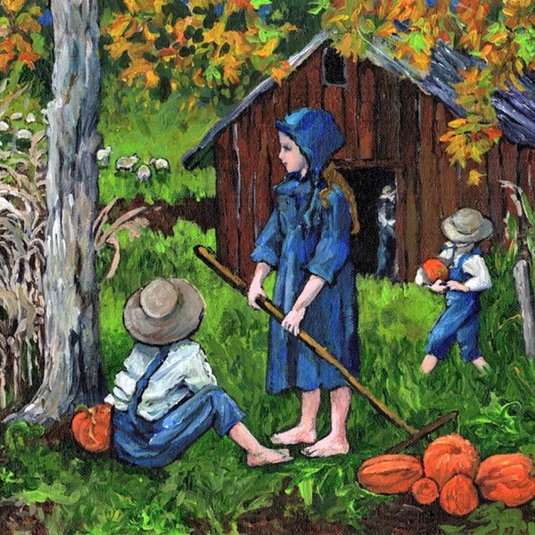 Amish Children - Etsy
