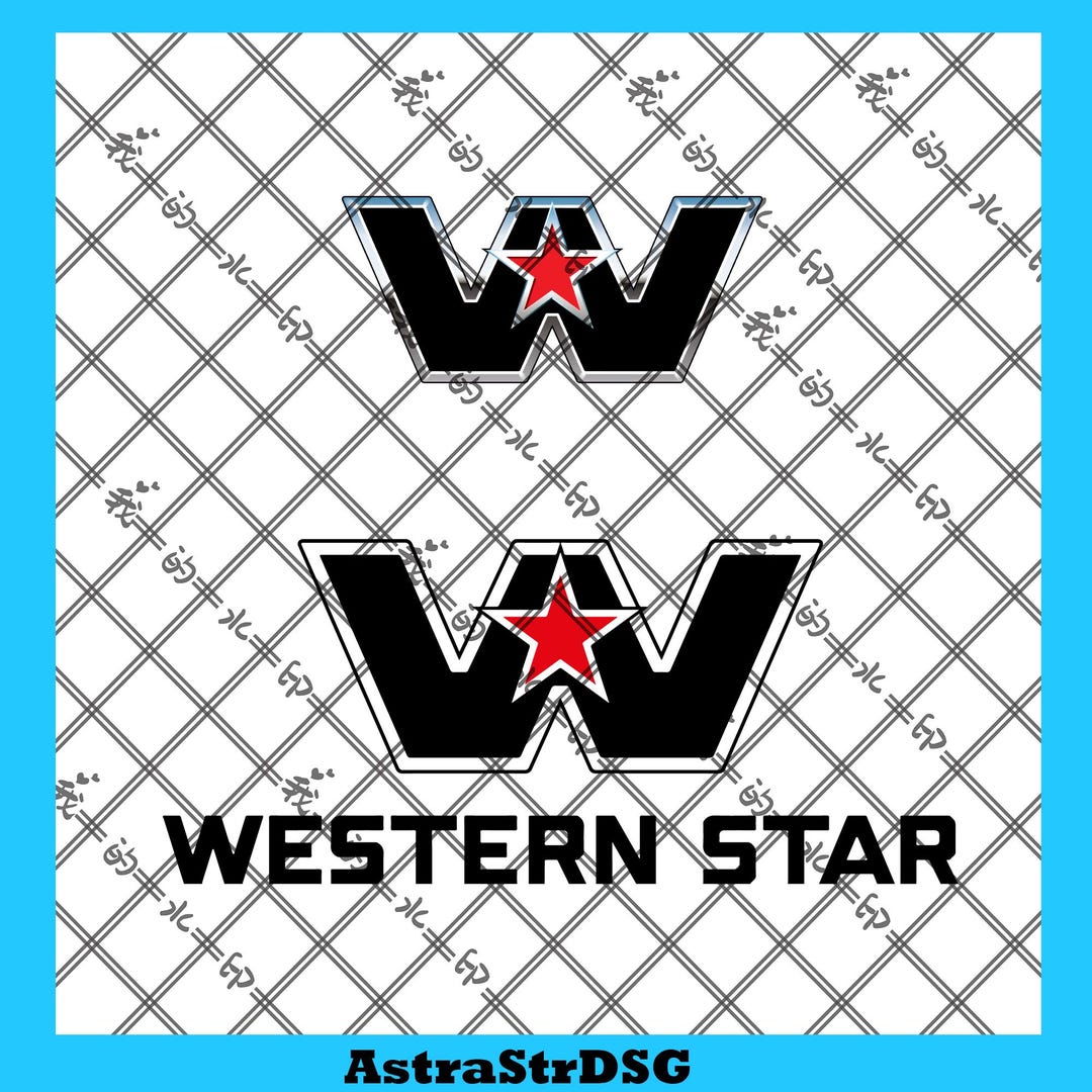 Truck Logo, Car Brand Vector, Western Star Logo Svg Pdf, Png, Logo ...
