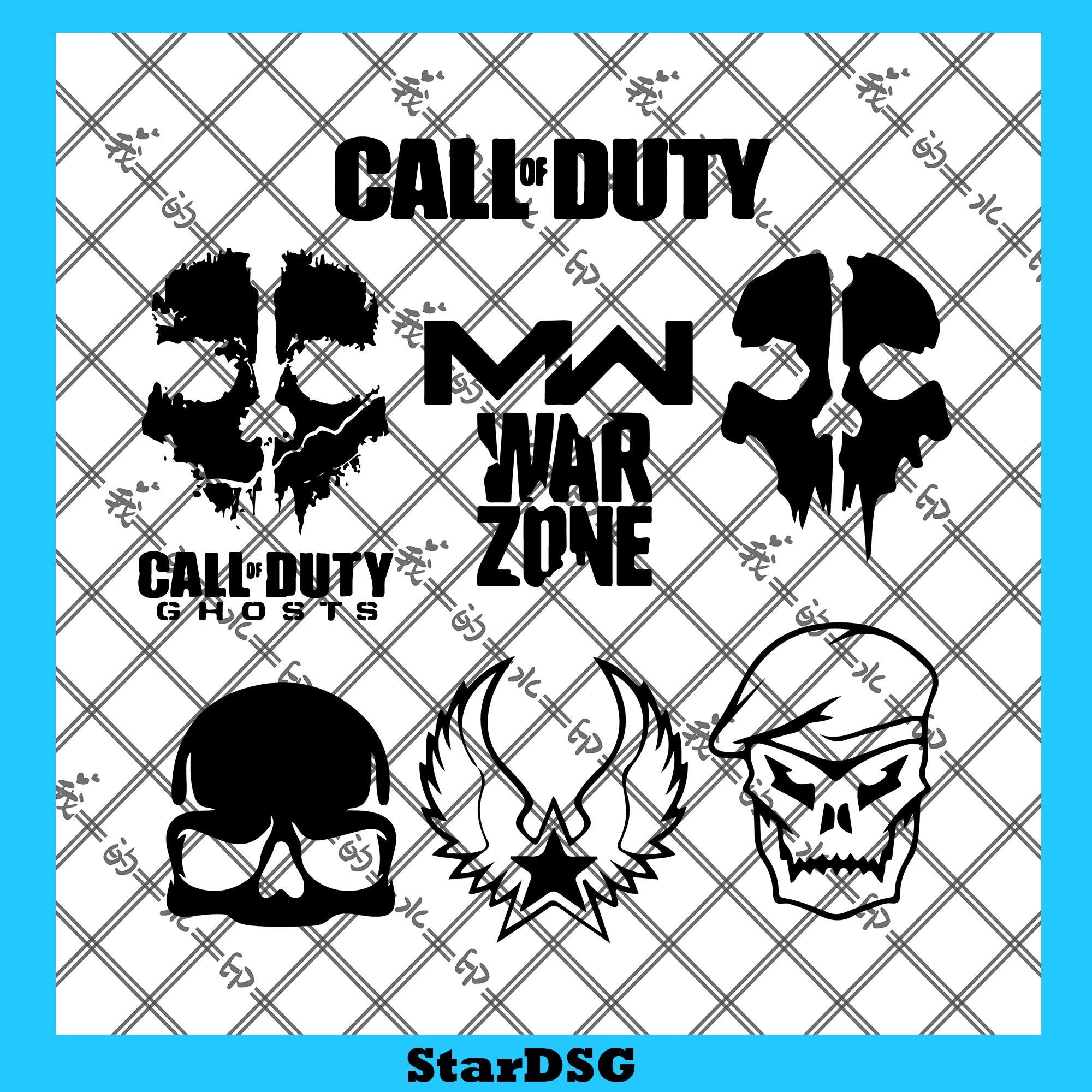 Logo, Brand Vector, Logo Svg, Pdf, Png, Jpg, Logo Stickers, Call of ...