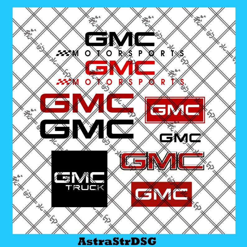 Car Logo, Car Brand Truck Vector, GMC Logo Svg Pdf, Png, Logo Stickers ...