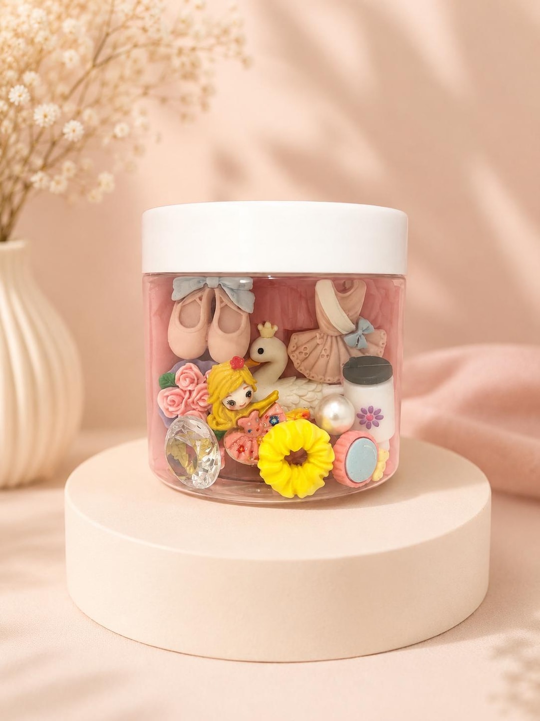 Sensory Play Dough Jar | Ballerina Theme Party Favors | Kids Busy Bag ...