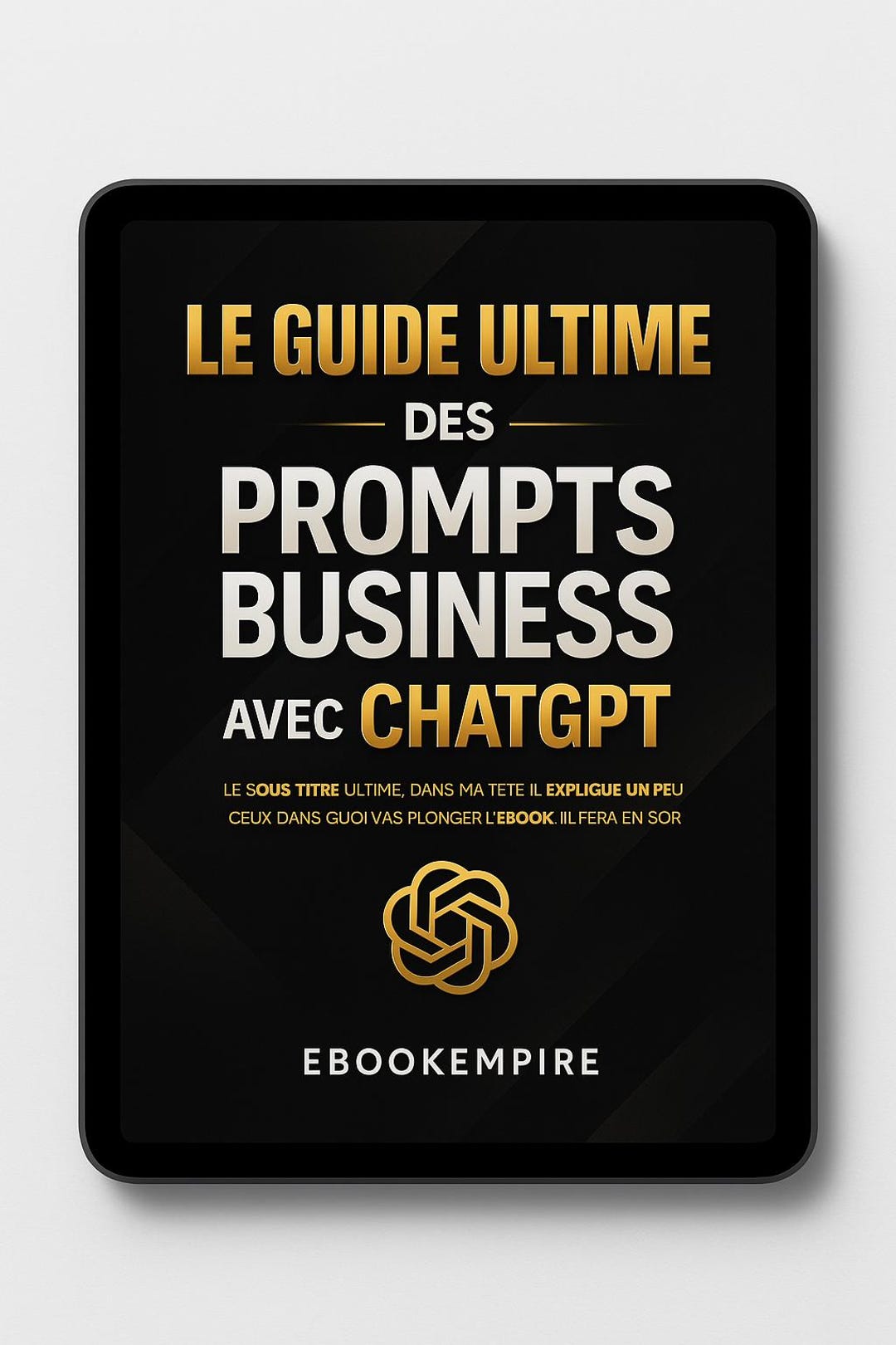 The Ultimate Guide to Business Prompts With Chatgpt - PDF Ebook - Etsy