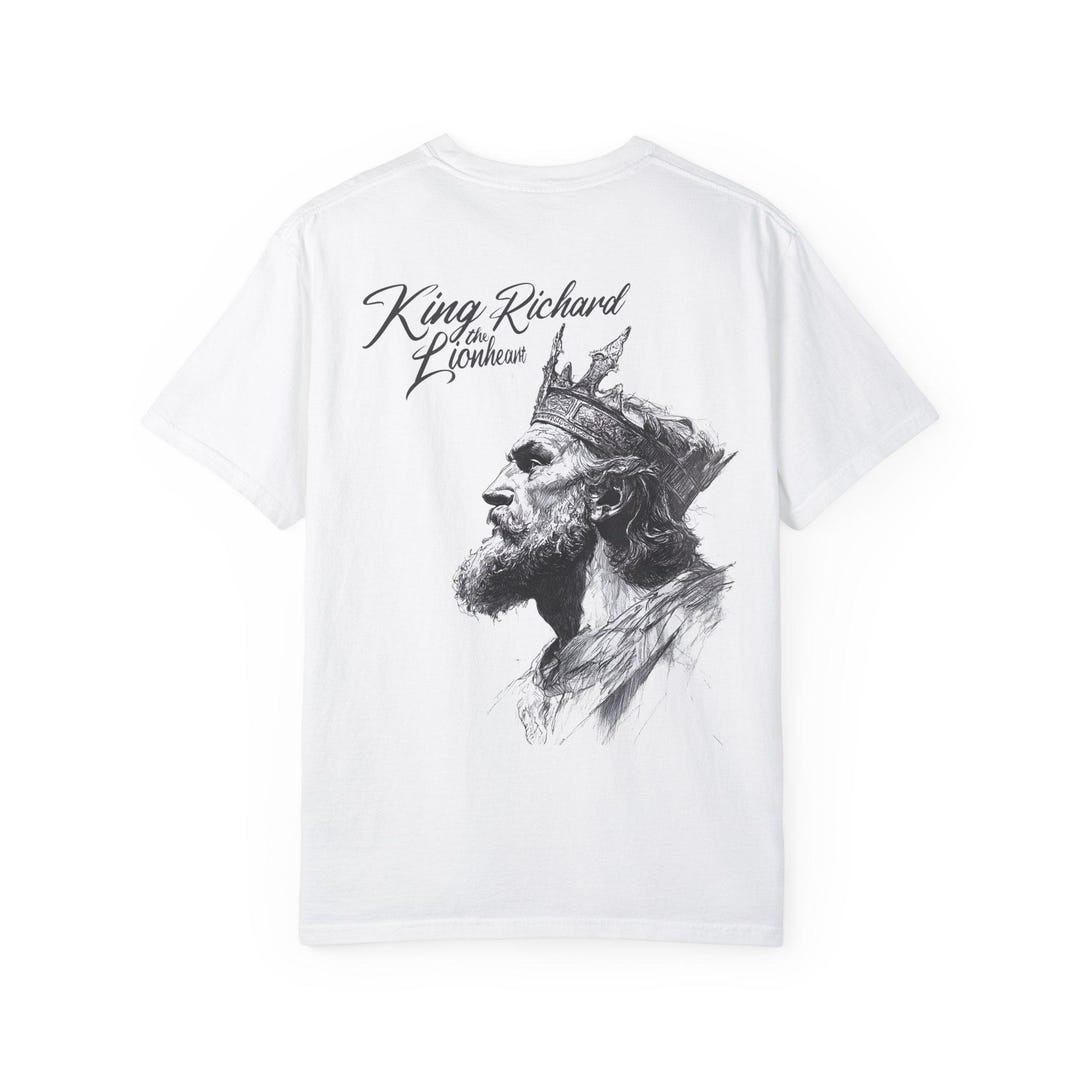 King Richard the Lionheart T-shirt - Etsy
