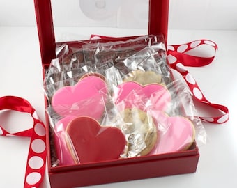 Heart shaped cookies | Etsy