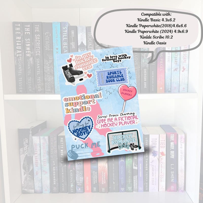 Kindle Inserts Hockey - Etsy
