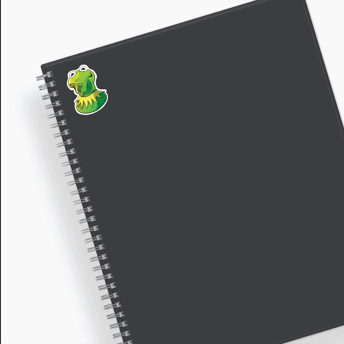 Scrunched Kermit Meme Sticker – Funny Frog Vinyl Decal – Muppets Face ...