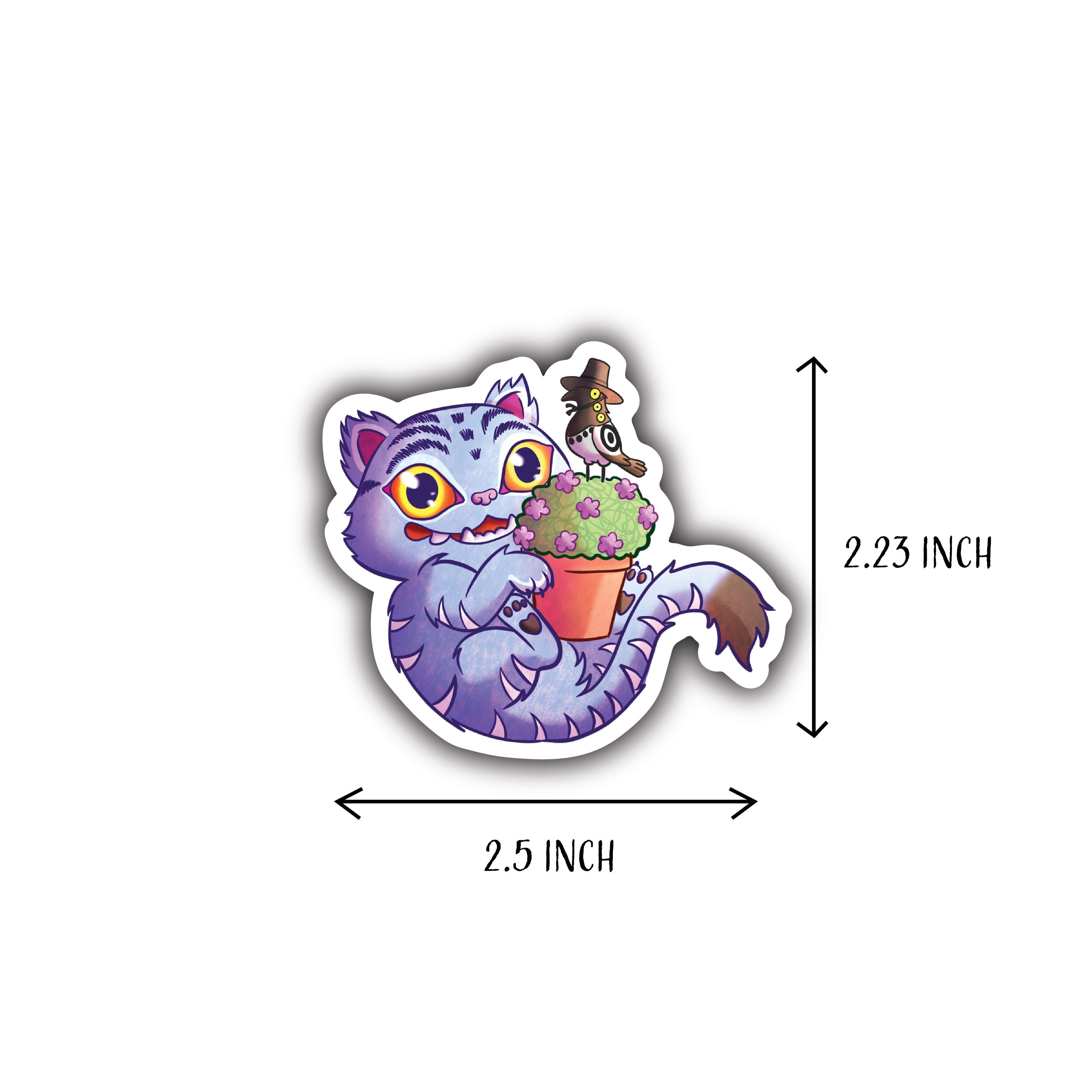 Derpy and Sussie Kpop Demon Hunters Sticker- Kpop Demon Hunter Animal ...