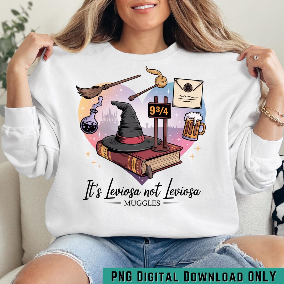 Muggle Life Magic Collage PNG | Wizard Theme Digital Download for Shirt ...