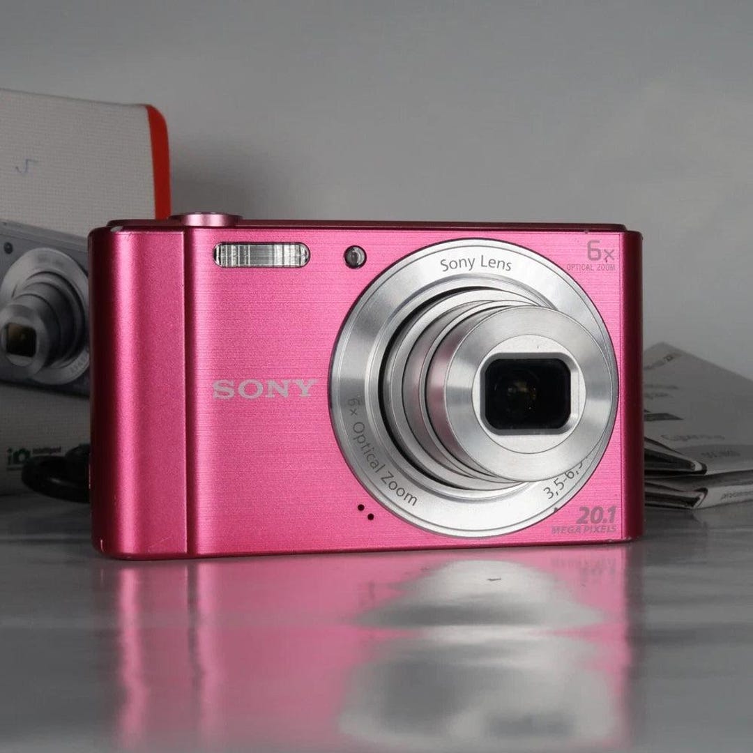 Sony Cybershot DSC-W810 20.1MP Digital Camera Pink, Original Packaging ...
