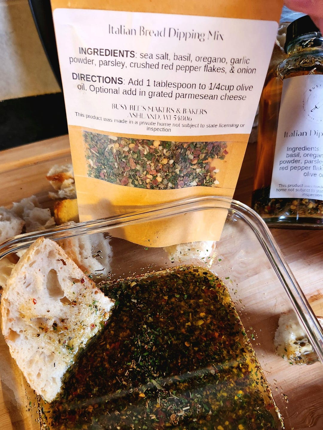 Italian Bread Dipping Mix / Bread Dipping Oil / Herb Mix / Italian ...
