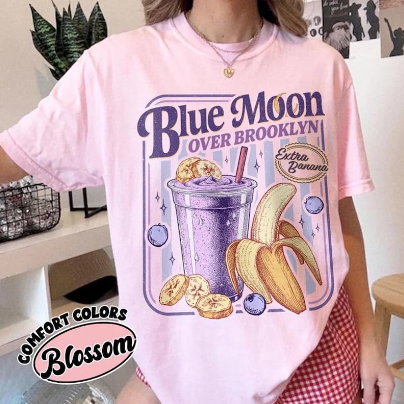 Blue Moon Over Brooklyn Comfort Color Shirt Heated Rivalry Extra Banana ...