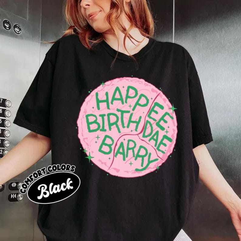 Custom Birthday Comfort Colors Shirt for Wizard Fans, Happee Birthdae T ...