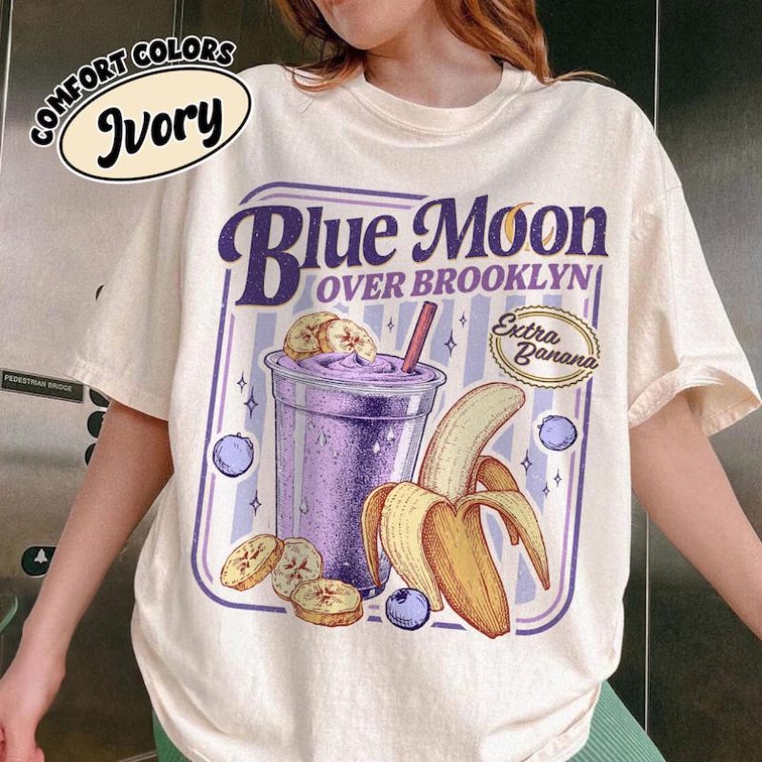 Blue Moon Over Brooklyn Comfort Color Shirt Heated Rivalry Extra Banana ...
