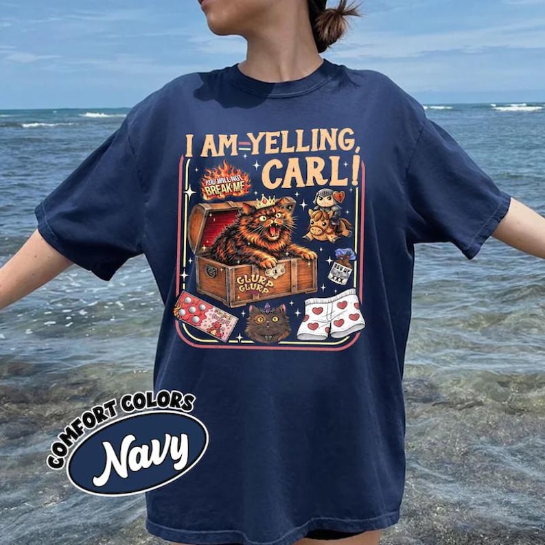Dungeon Crawler Carl Comfort Color Shirt Princess Donut and Mongo ...